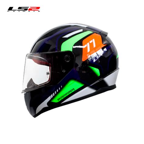 Casco Ls2 Ff353 Hyper S Negro Azul Lucero Tu Tienda Online