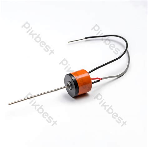 Thermistor Isolated On A White Background Photo  Free Download Pikbest