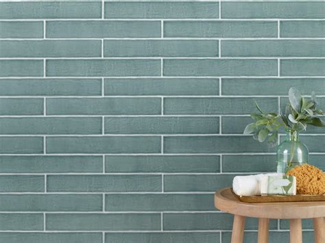 Sage Green Glossy Ceramic Tile Floor And Decor