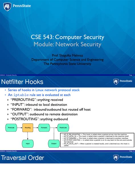 Cse543 Network Security Intrusion Detectoin 20 Pdf Computer