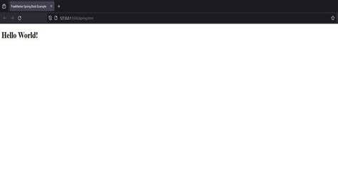 Introduction To Using Freemarker In Spring Mvc Geeksforgeeks