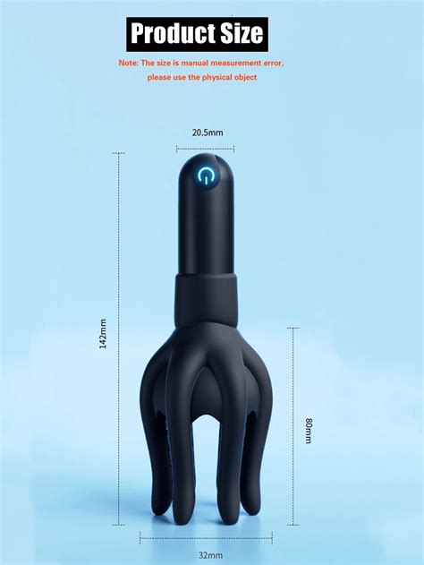 Electric Shock Pluse Glans Penis Stimulator Vibrator Trainer Automatic