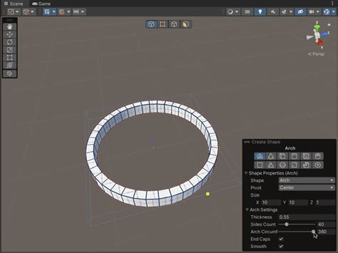Arch In Probuilder 507 Unity Engine Unity Discussions