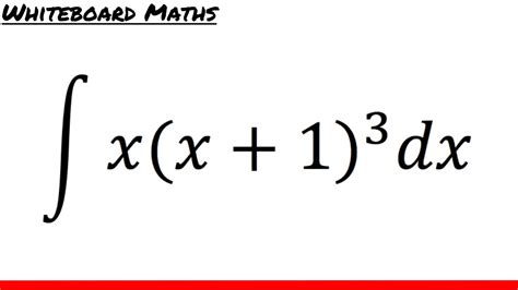 Integral Of Xx13 Youtube