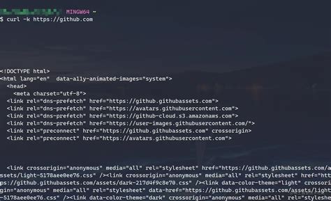 Msys2中使用curl和git遇到的ssl证书问题在msys2中使用curl时遇到的ssl证书问题 问题描述 在 Ms 掘金