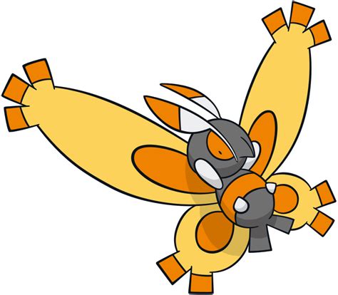 Mothim Official Artwork Gallery Pokémon Database