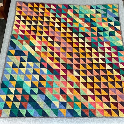 Temperature Blanket Squares Crochet Pattern Pdf Digital Etsy