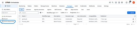 Why I Am Not Able To Access Shared Folder Packages In Different Folder Orchestrator Uipath
