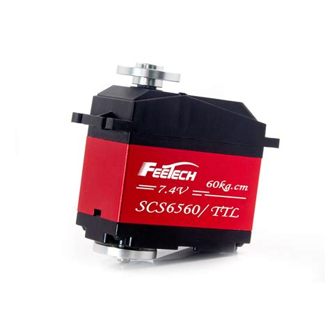Feetech 74v 60kg Cm Serial Control Bus Humanoid Robot Smart Servo Motor For Robotic Kit For