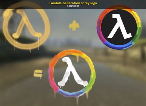 Lambda Generation Spray Logo [half Life 2] [mods]