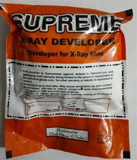 Supereme X Ray Developer At Rs 250pack In Greater Noida Id 21571084091
