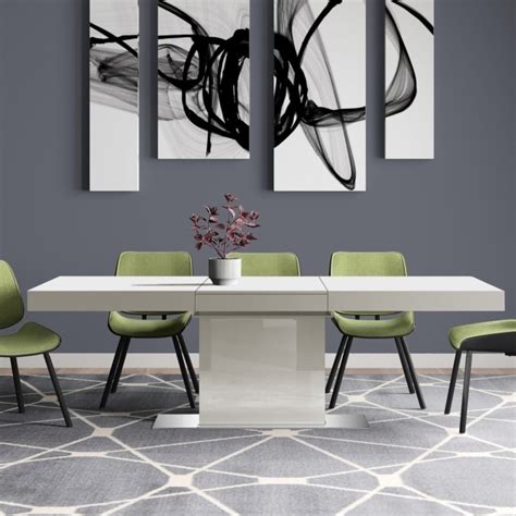 Shipststour Extendable Pedestal Dining Table Designer Review And Photos