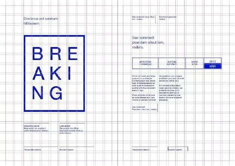 版式网格 版式风格 大山谷图库