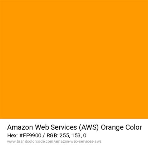 Amazon Web Services Aws Brand Color Codes