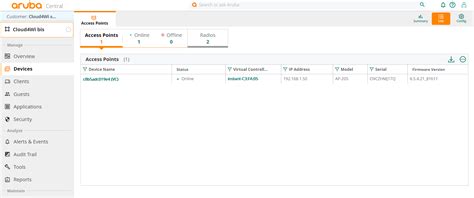 Aruba Central Passpoint Configuration Help Center