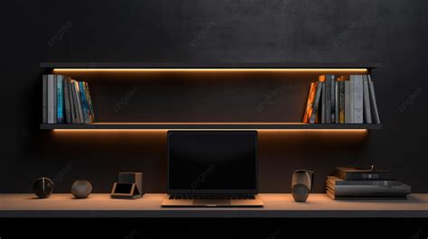 3d 일러스트 노트북 컴퓨터는 검은색 선반 배경에 놓여 있습니다 노트북 키보드 노트북 컴퓨터 Pc 배경 일러스트 및 사진 무료 다운로드 Pngtree