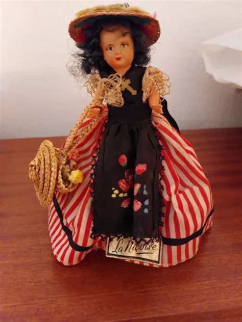 Ancienne Poup E Folklorique La Ni Oise Des Ann Es Eur Picclick Fr