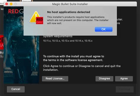 No Host Application Detected Magic Bullet Looks Rpremierepro