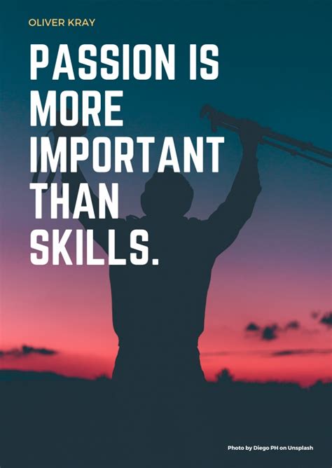 Passion Is More Important Than Skills Motivational Cards And Quotes 🤩🤟🙌💸 Send Real Postcards