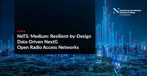 Nets Medium Resilient By Design Data Driven Nextg Open Radio Access Networks Institute For