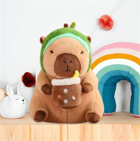 Plush Capybara Kawaii Capybara Plush Capybara Plush Toy Toy Capybara Capybara Dino Cute