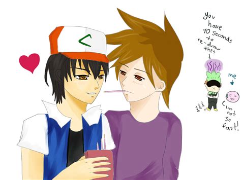 Ash X Gary By Kodyzjaneth On Deviantart