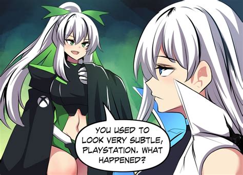 Ps Chan And Xbox Series X Original Drawn By Hinghoi And Merryweather Danbooru