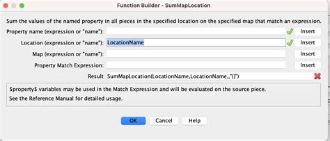 Items Selected And Dragged From One Function Builder Field To Another Are