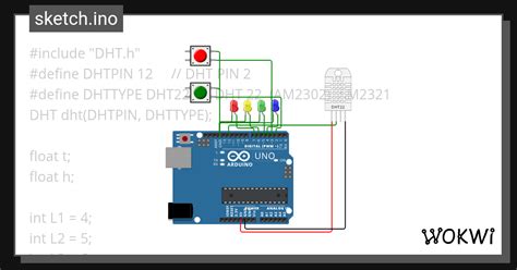 Dht 11 Wokwi Esp32 Stm32 Arduino Simulator