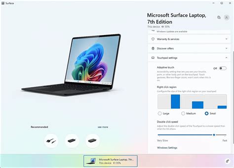 AI Friendly Surface Laptop 7 Lets You Adjust Right Click Region On Your Touchpad