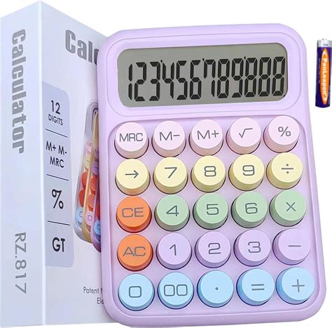 Ylkbzsg Creative Colorful Candy Colored Electronic 4