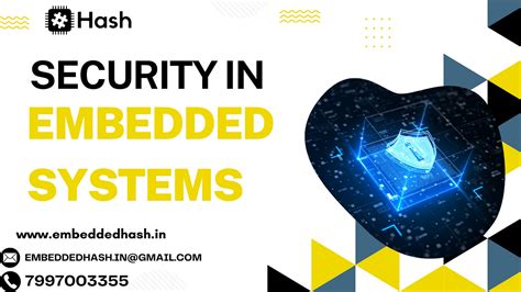 Security In Embedded Systems Introduction By Embedded Hash Medium