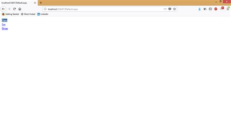 Aspnet C Webforms Listview Highlight Item When Clicking Stack Overflow