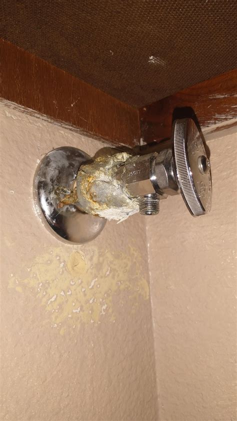 What Could This Nasty Solid Blob Be On Fittings Between Cpvc And