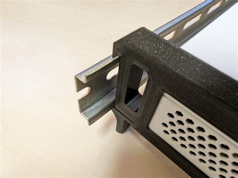 Din Rail Mount For Mikrotik Crs326 V2 By M4dmike Download Free Stl Model