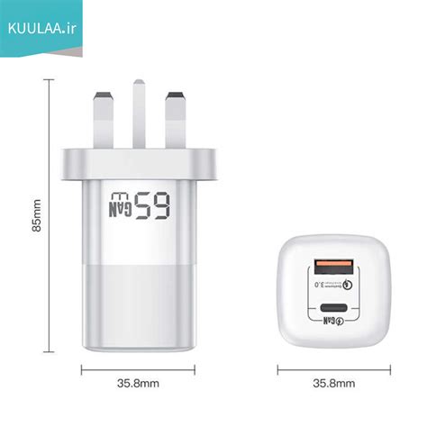 شارژر دیواری Ry U65a فروشگاه لوازم جانبی موبایل کولا
