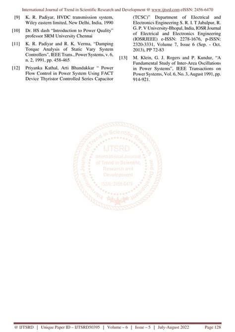 Modelling And Simulation Of Facts Devices Tcsc And Svc For A 11 Bus Power System Pdf