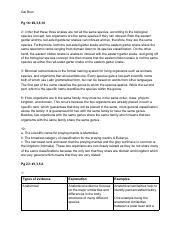 Lesson 2a Identifying Naming And Classifying Species 1 Pdf Gal Brun Pg 16 2 3 8 10 2 I