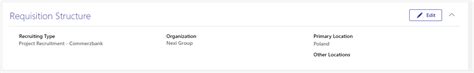 How To Make Requisition Structure Section Editable At Any Stage During The Hiring Process In