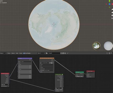 Node Editor Procedurally Convert Other Coordinates Into UV
