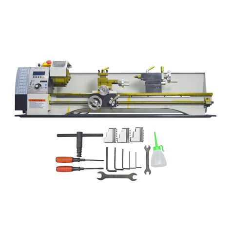 Rc 210e Electronic Pulse Precision Metal Bench Lathe Miniature Lathe 8