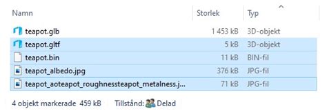 Glb 4 Times Bigger Than Gltf Content Creation 3dsmax Maya Blender