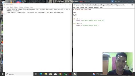 Pemrograman Komputer If Elif Else Youtube