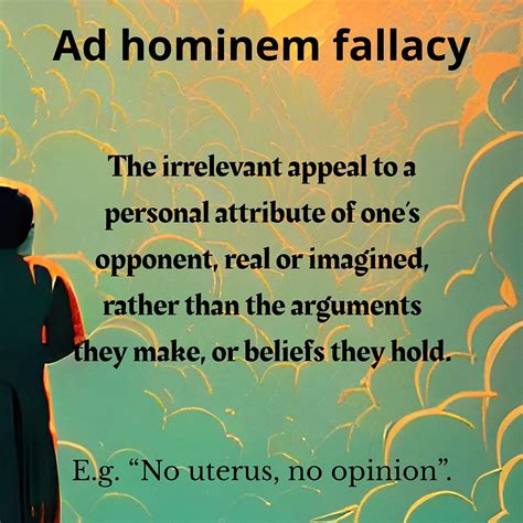 What Is The Ad Hominem Fallacy