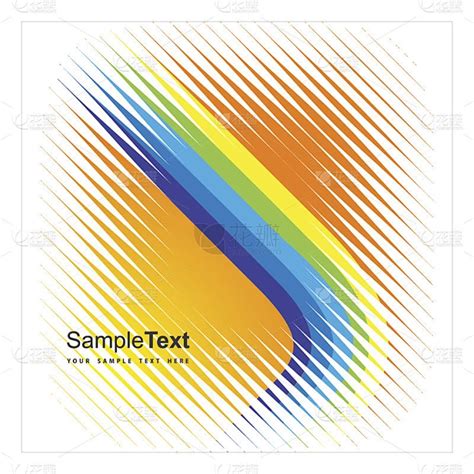 背景线不同的颜色和样本文本素材 花瓣网