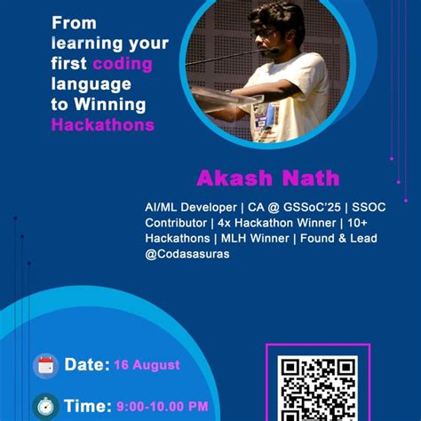 From Learning Your First Coding Language To Winning Hackathons · Luma