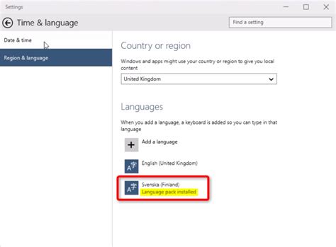 Add Remove And Change Display Language In Windows Tutorials