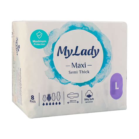 خرید و قیمت نوار بهداشتی مکسی نیمه ضخیم شب مای لیدی