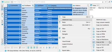 Generate Sql With Selected Columns Option · Issue 17008 · Dbeaverdbeaver · Github