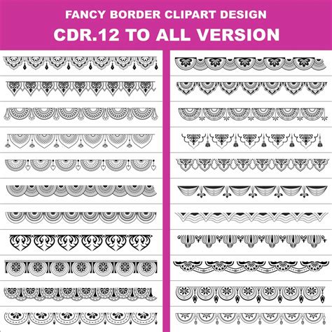 Fancy Border Clipart Design Kingpik